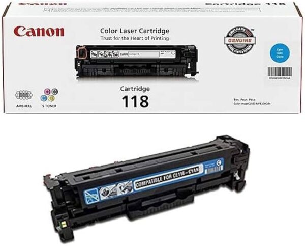 Canon 118 – Cián – original – cartucho de tóner – para Color imageCLASS ...