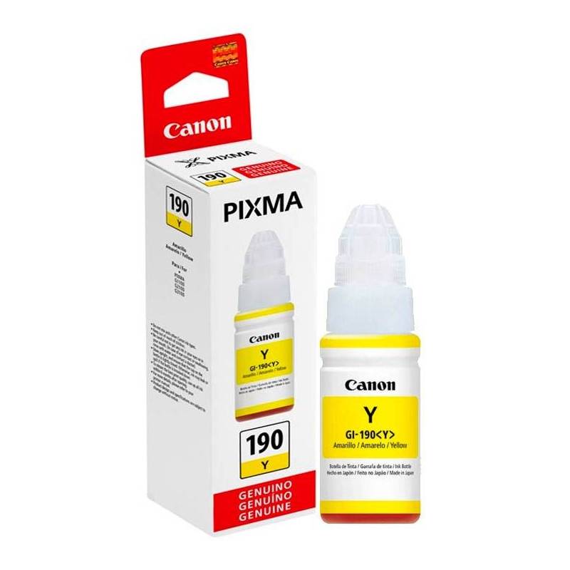 Canon GI 190 Y – 70 ml – amarillo – original – recarga de tinta – para ...