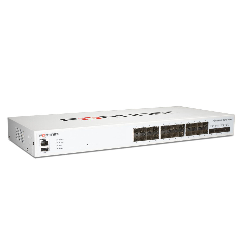 Fortinet FortiSwitch 424e – Conmutador – L3 – Gestionado – 24 x 10/100 ...